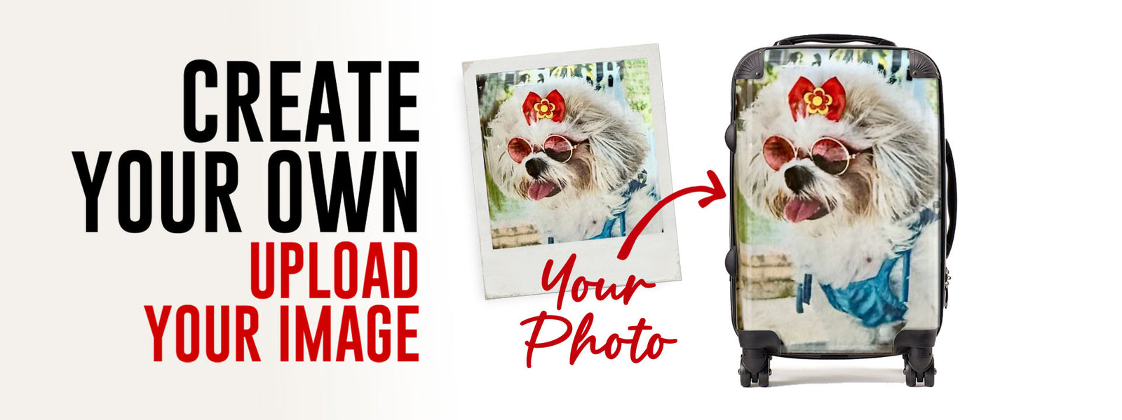 Create Your Own Custom Luggage | Upload Your Own Photo or Design – Logo ...